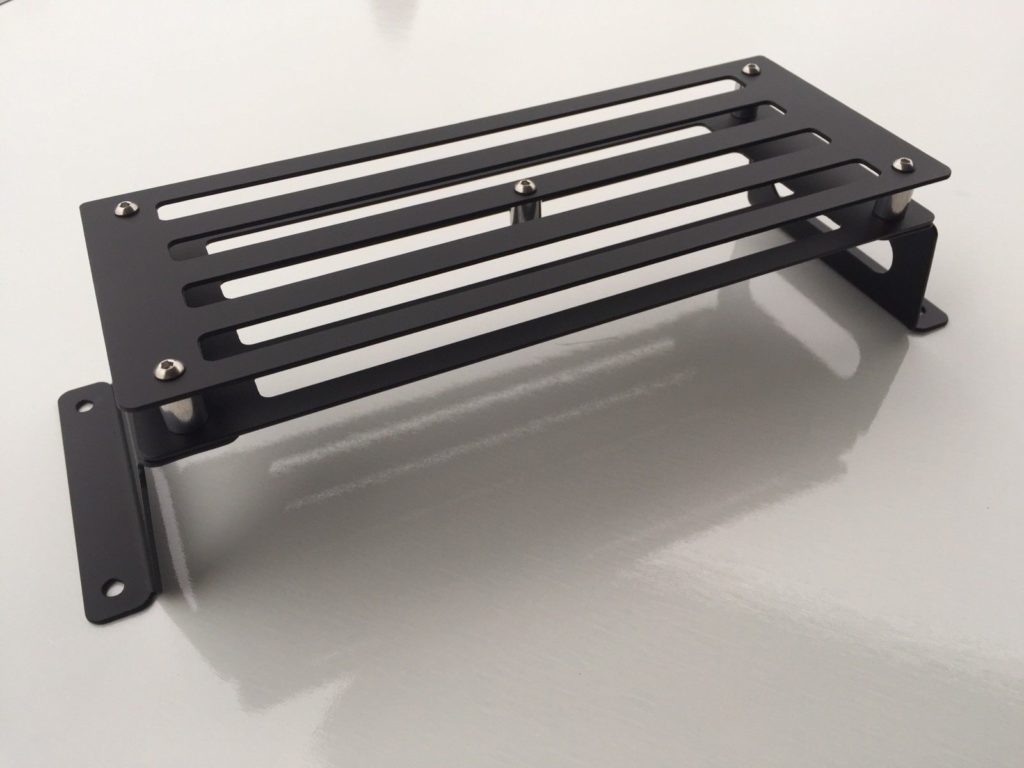 Dillon Casefeed Plate Bench Mounted Storage Rack Stand Front Angled ...