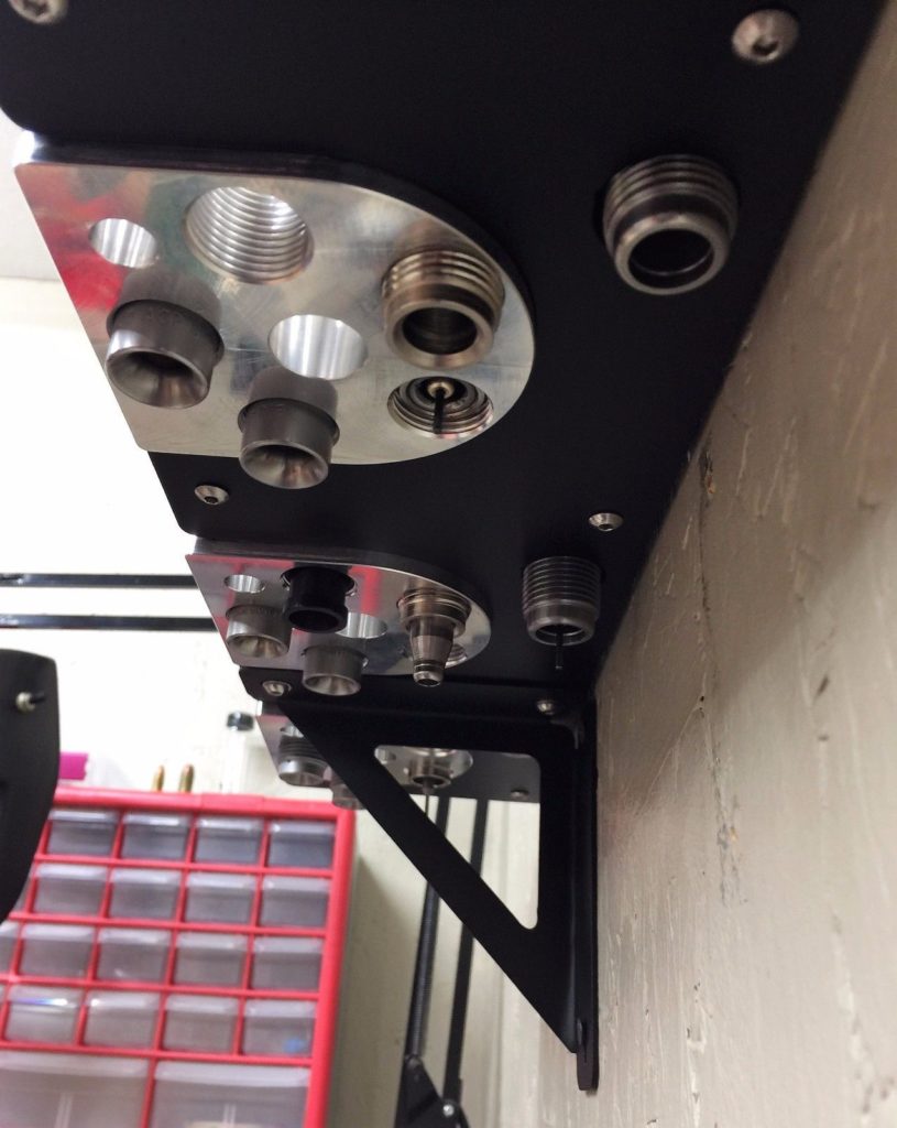 Wall and Bench Mounts (brackets) for Toolhead Racks and Die Racks ...