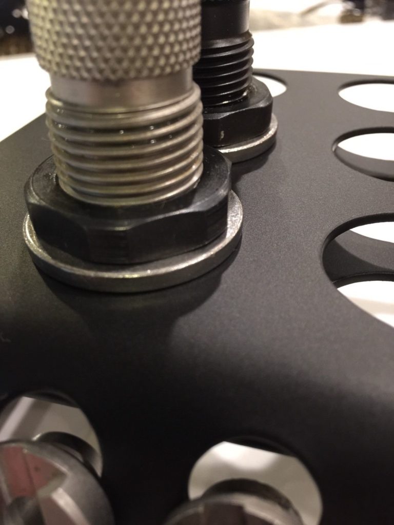 Lock N Load (Hornady) Die Rack with Shellholder (For 7/8″ dies equipped ...