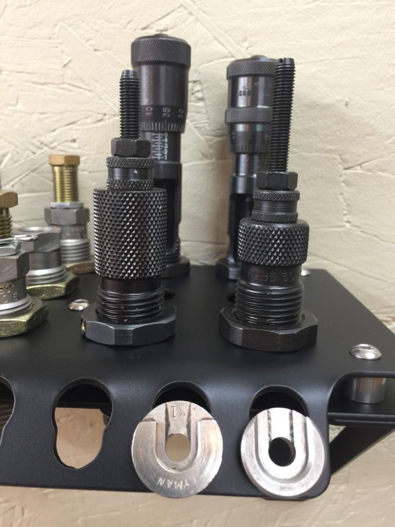 7/8″ Reloading Die Rack with Shellholder (Not for Hornady Lock N Load ...