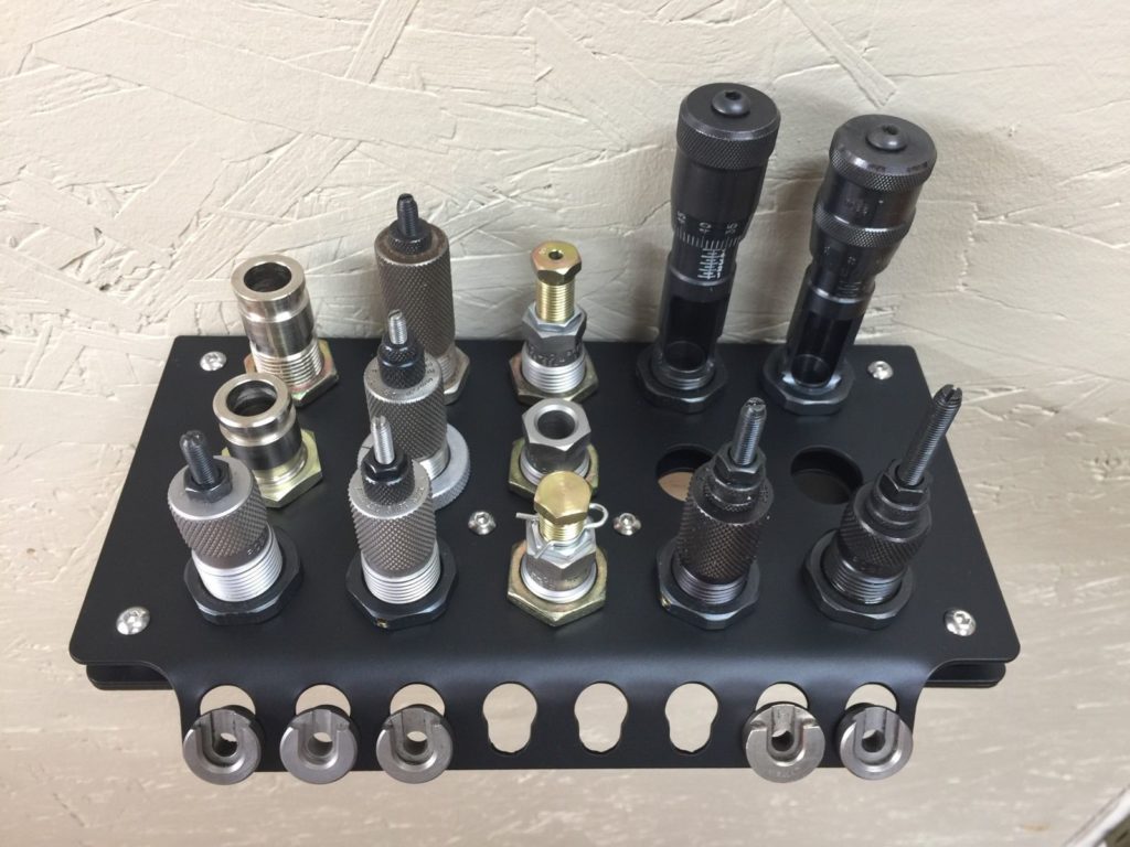 7/8″ Reloading Die Rack with Shellholder (Not for Hornady Lock N Load ...