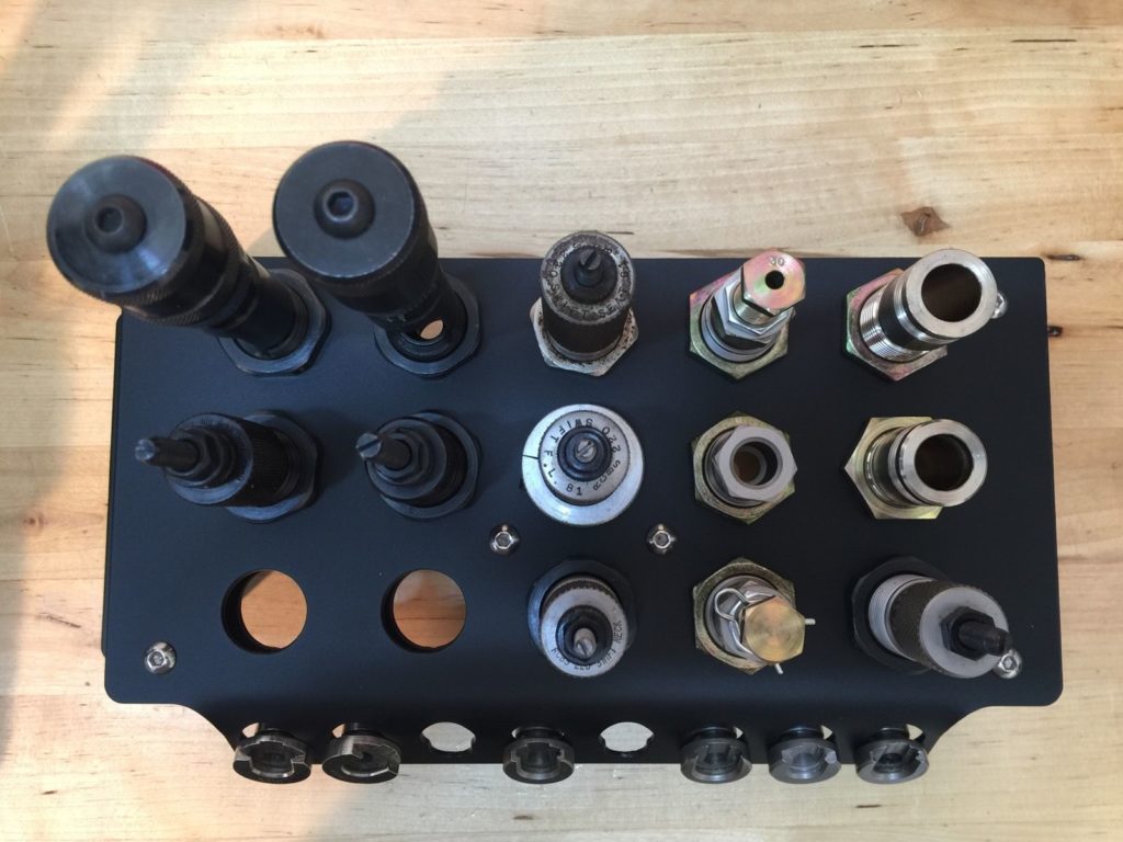 7/8″ Reloading Die Rack with Shellholder (Not for Hornady Lock N Load ...