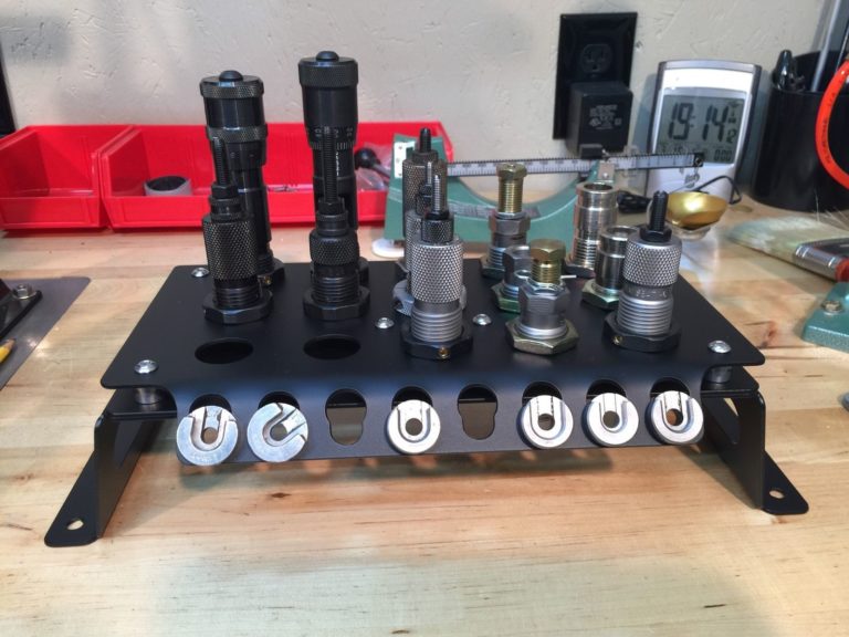 7/8″ Reloading Die Rack with Shellholder (Not for Hornady Lock N Load ...