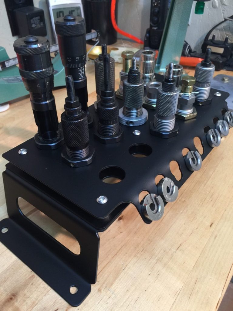 7/8″ Reloading Die Rack with Shellholder (Not for Hornady Lock N Load ...
